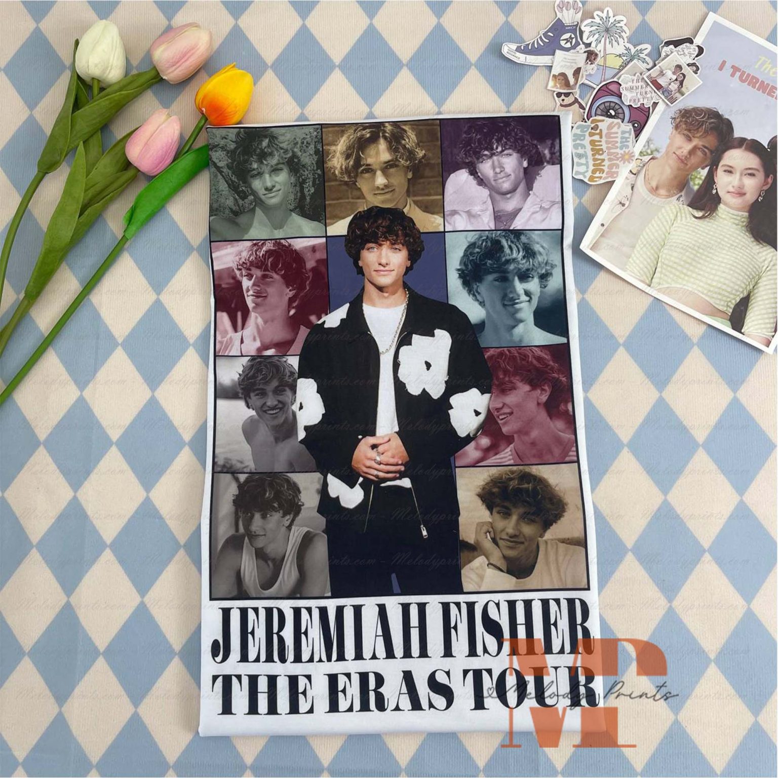 Jeremiah Fisher The Eras Tour TSITP T-Shirt - Melody Prints