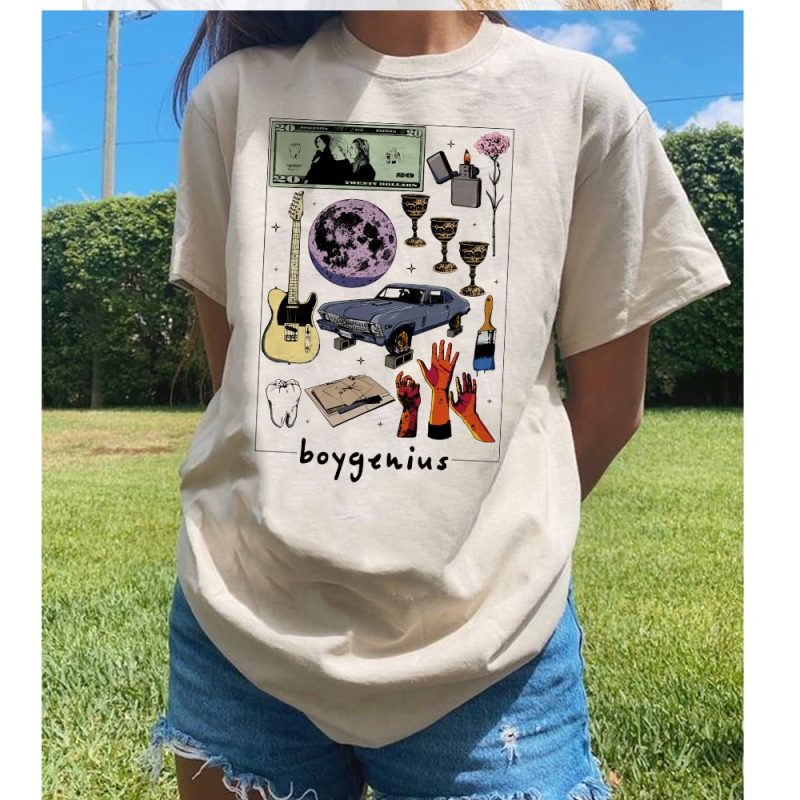 Boygenius The Record Album Tracklist Shirt For Fans - Melody Prints