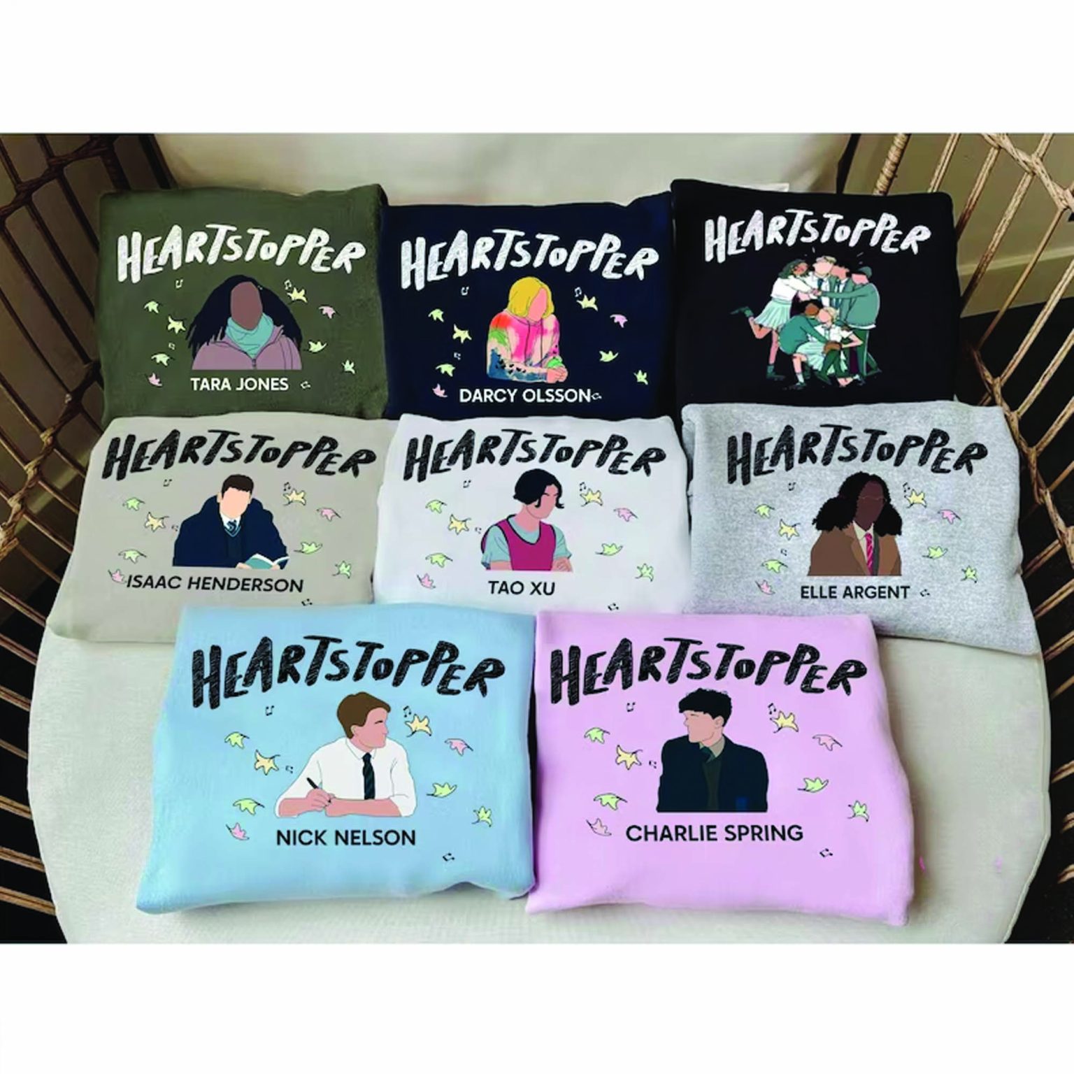 Heartstopper All Characters Custom Shirt - Melody Prints