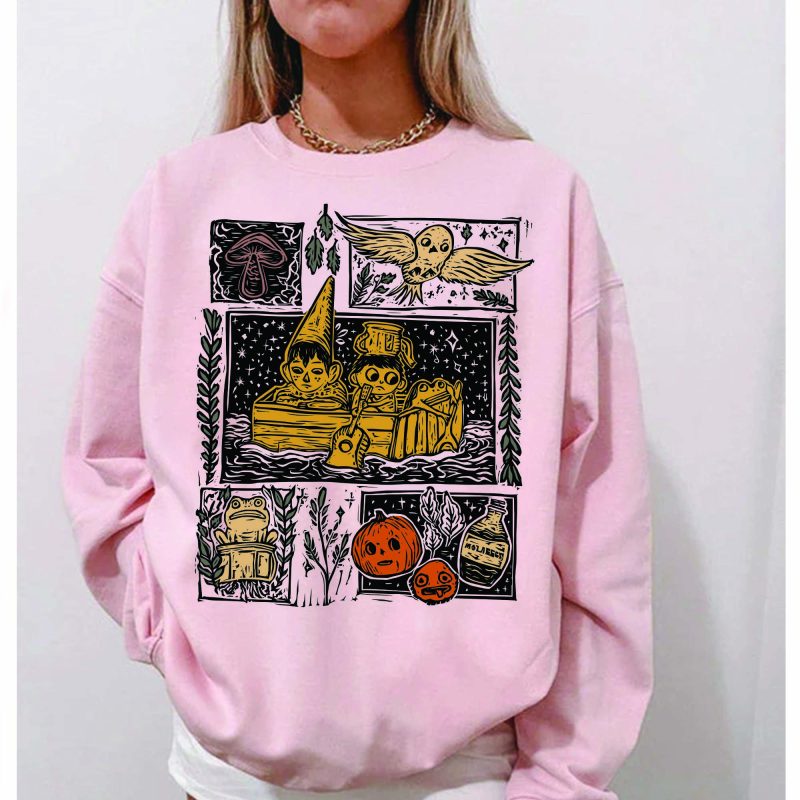 Pottsfield Harvest Festival Over The Garden Wall Sweatshirt - Melody Prints