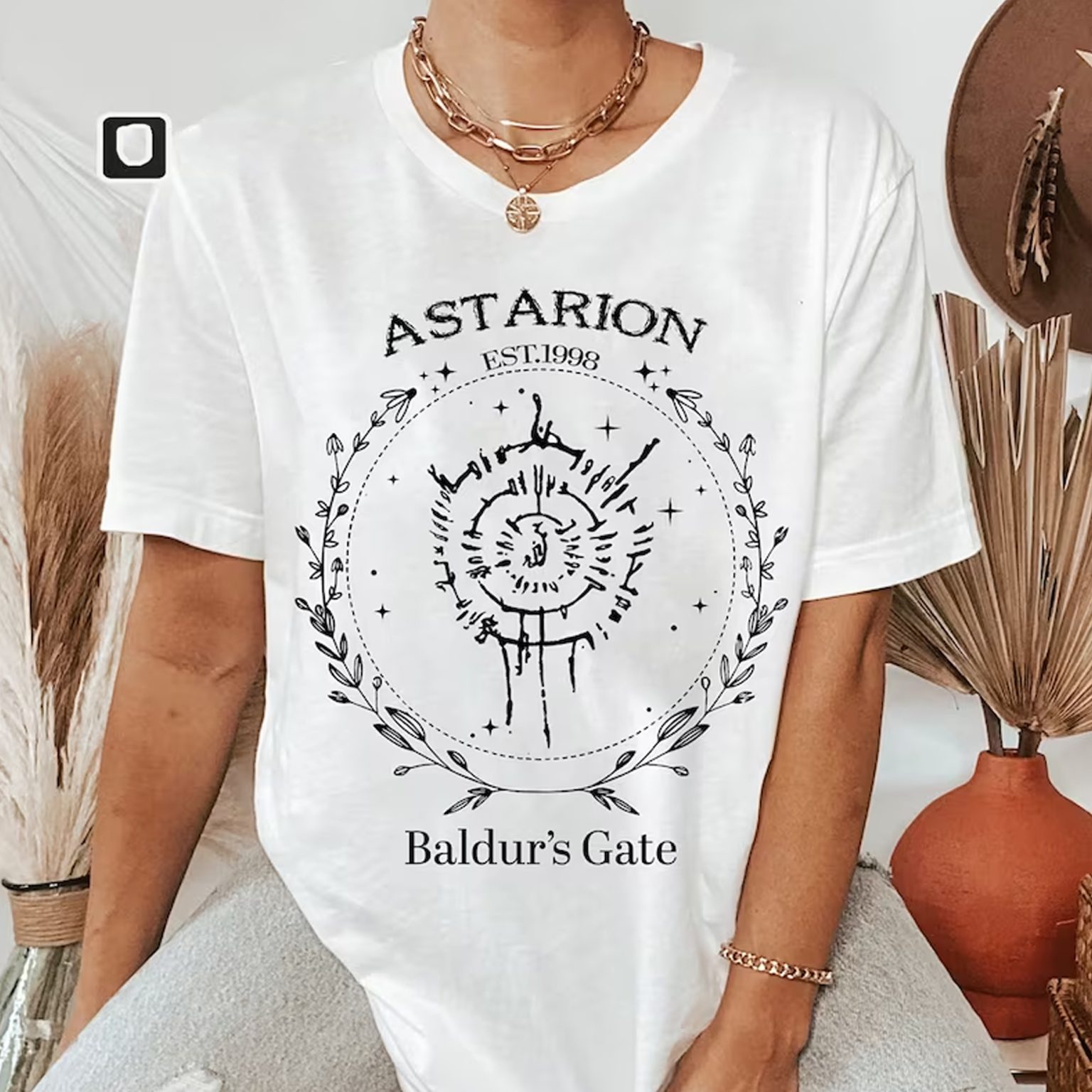 Astarion Baldur's Gate 3 Fan Game Est 1998 Shirt - Melody Prints