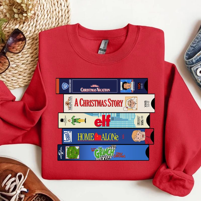 Christmas Movie VHS Shirt - Melody Prints