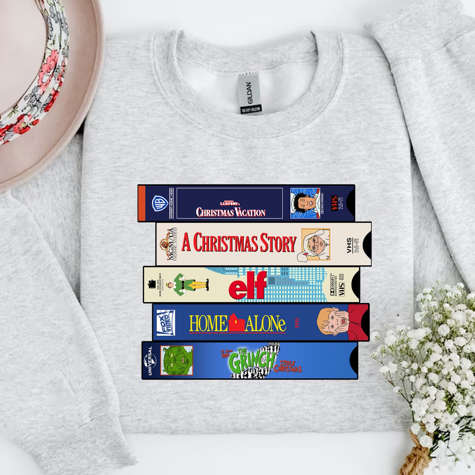 Christmas Movie VHS Shirt - Melody Prints