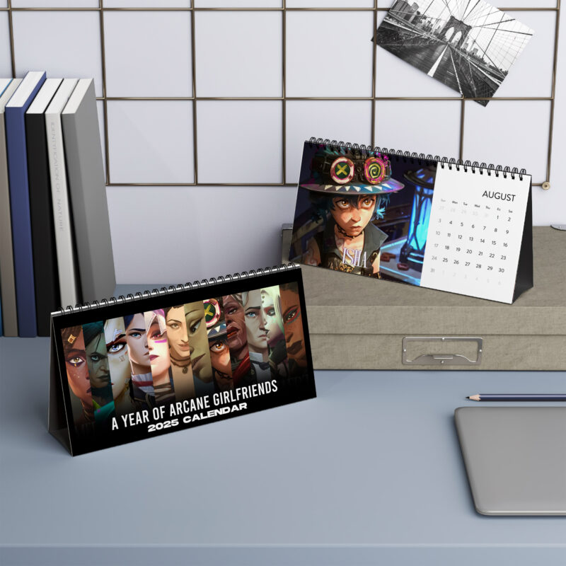 2025 GirlFriends Arcane Desktop Calendar, Arcane 2 Merch, League Of ...