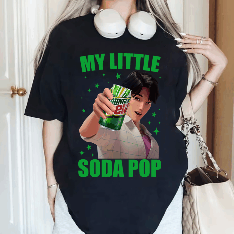 Jinu Mountain Dew Shirt, MTN Dew My Little Soda Pop Abby Shirt, Saja ...